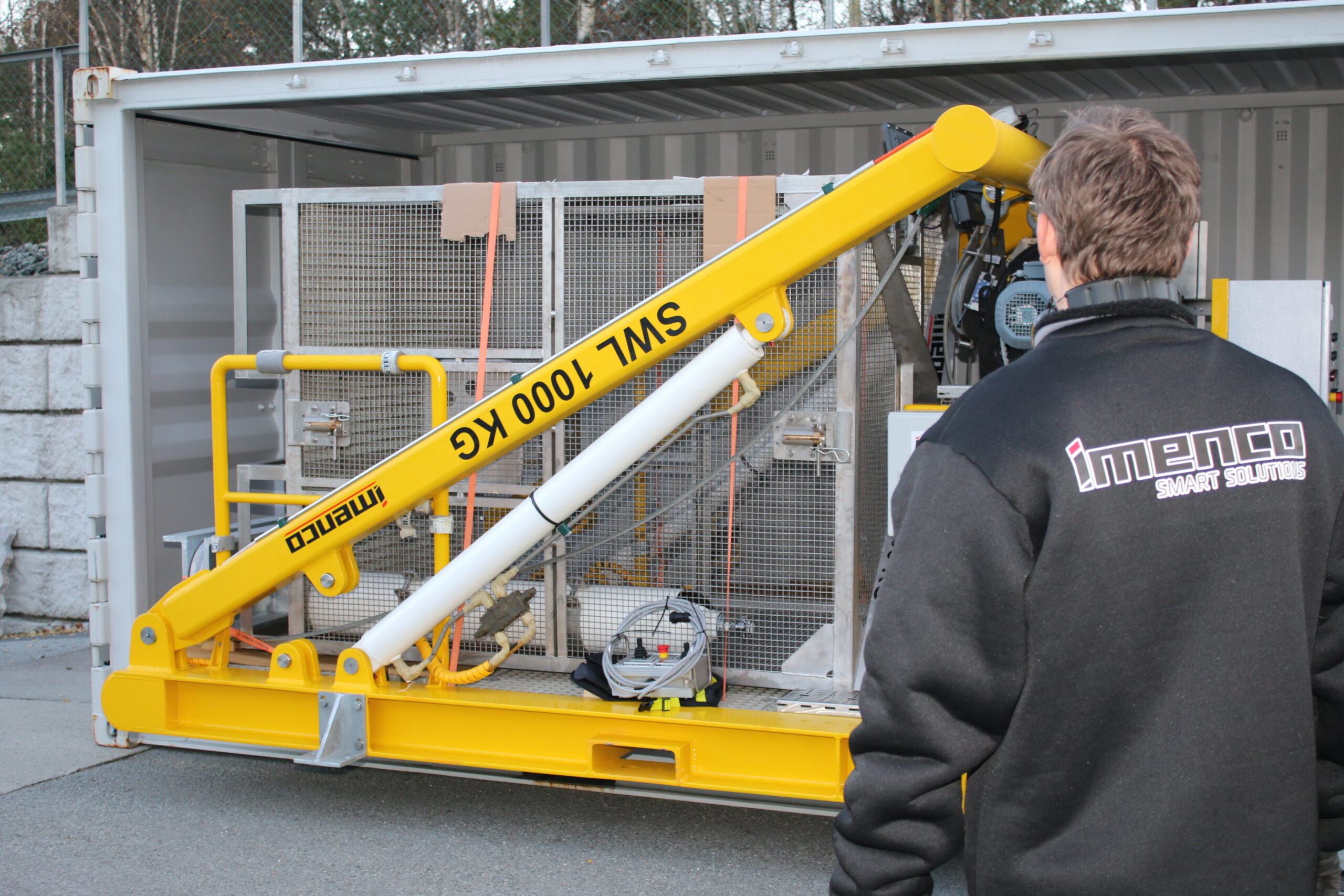 Mobile diving LARS for 2 divers - Imenco Mechanical